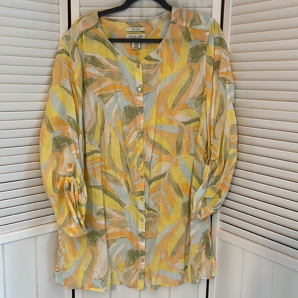 Rachel Zoe | Tops | Rachel Zoe Hundred Percent Linen Shirt | Poshmark